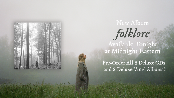 Taylor Swift's New Album 'folklore' Out Tonight: Pre-Order - Stereogum